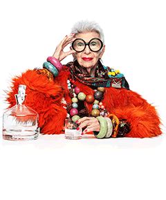 Fashion Icon Iris Apfel Collaborates With Glassware Brand Nude