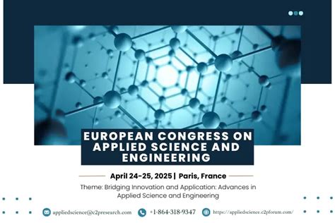 Applied Science Conferences Applied Science And Engineering