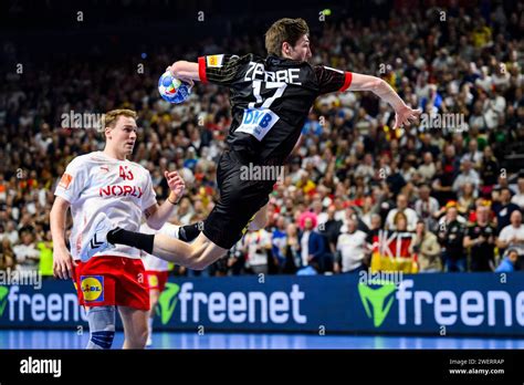 Cologne Germany 26th Jan 2024 Handball European Championship Denmark Germany Final