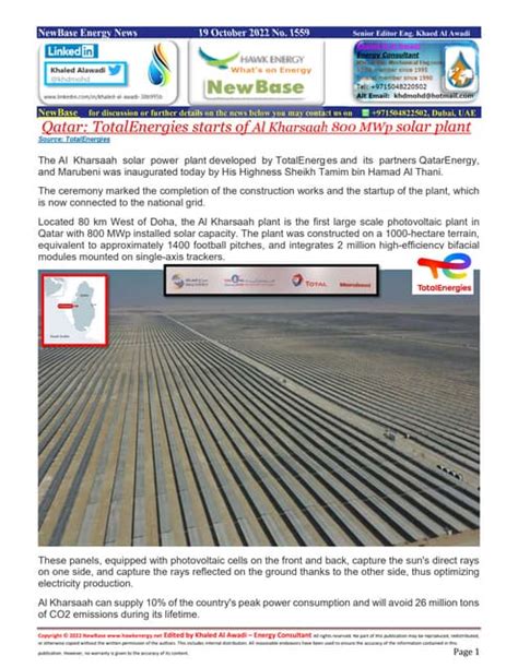 Newbase 20 Octoberr 2022 Energy News Issue 1559 By Khaled Al Awadipdf