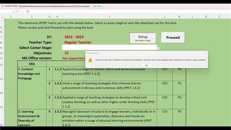 Eipcrfv4 2 How To Enable Macro And Unblock The File To Let It Run
