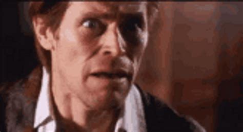 Crazy Tongue Out Reaction Willem Dafoe 