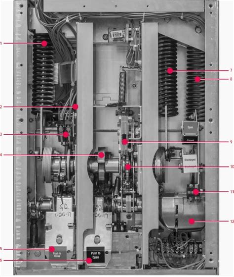Close And Charging Motor Control Circuits For A Power Circuit Breaker Explained In Detail Eep