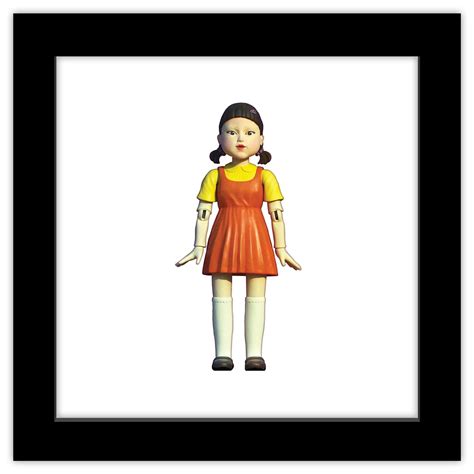 Gallery Pops Netflix Squid Game Red Light Green Light Doll Wall Art