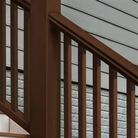 Trex Transcend 8 Ft X 36 In Vintage Lantern Composite Deck Stair Rail