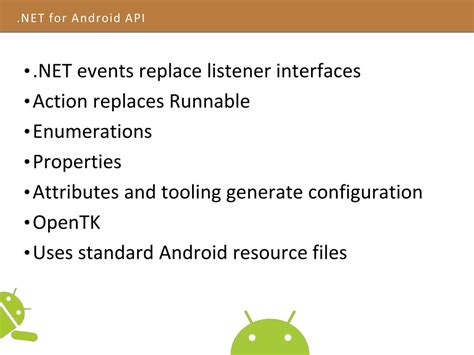 Ppt Introduction To Android Development Using Net And Mono
