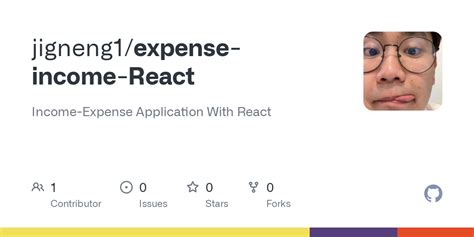 Github Jigneng1expense Income React Income Expense Application With