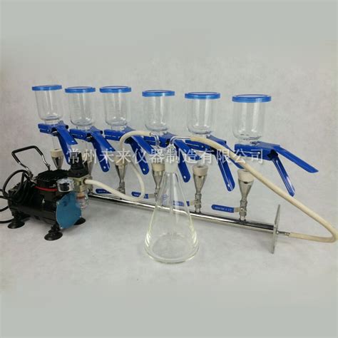 Dl 6s六联不锈钢过滤器 实验室多联抽滤装置 微生物悬浮物过滤器 阿里巴巴