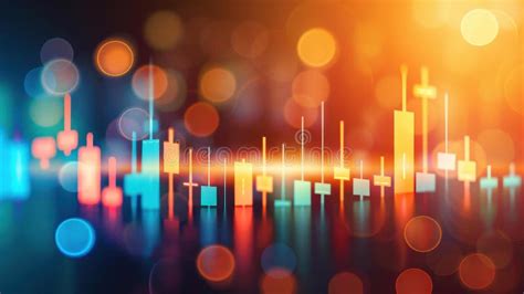 Detailed Candlestick Chart Showcasing Market Trends And Patterns Perfect For Indepth Financial