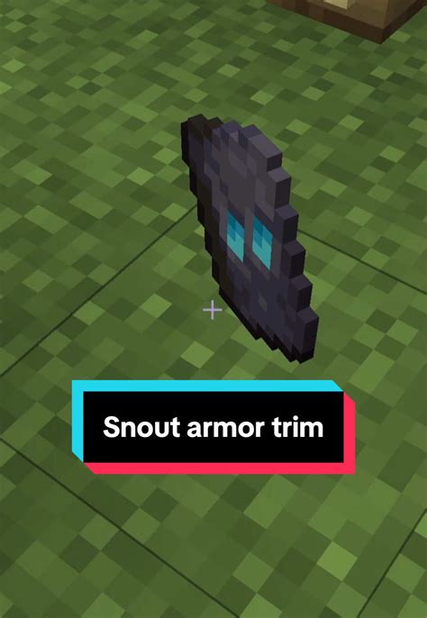 This Is How To Duplicate The Snout Armor Trim Smithing Template In Min