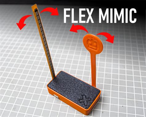 gallery mimicking the motion of flex senser with a servo