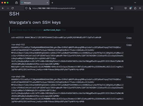 setup ssh and mysql bastion server using warpgate cloudspinx
