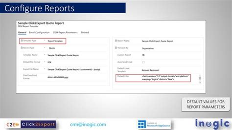 Click2export Export And Attach Dynamics 365 Reports Ppt