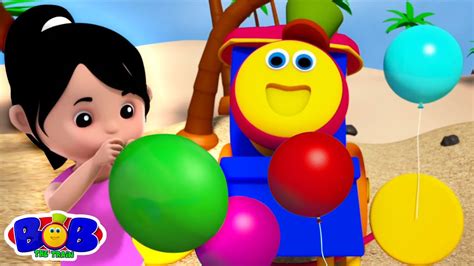 풍선송 어린이를 위한 더 많은 색상 학습 동영상한국어로 Youtube