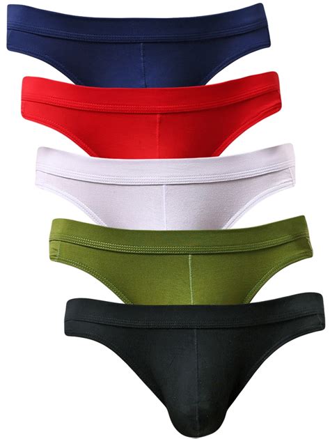 Xidunhg Mens Supersoft Modal Briefs Low Rise Lightweight Underwear