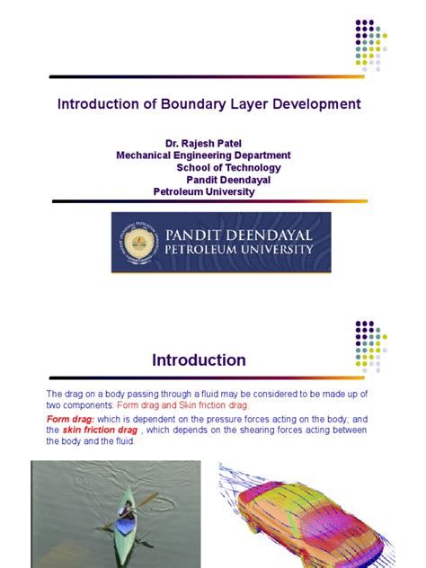 introduction of boundary layer development pdf boundary layer