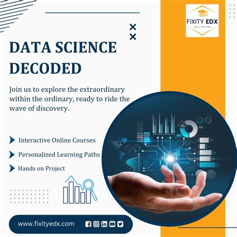 Data Science Decoded Unlock The Secrets Fixityedx Posted On The Topic Linkedin