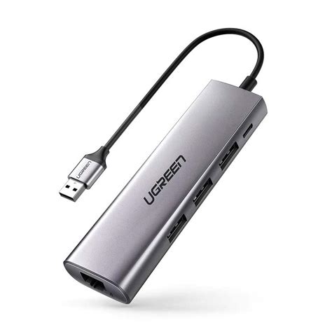 Jual Ugreen Multifunction Usb Hub With Rj Ethernet Adapter Usb Di Seller Inti