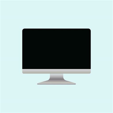 Modern Computer Monitor Vector Illustration 35982654 Vector Art At Vecteezy