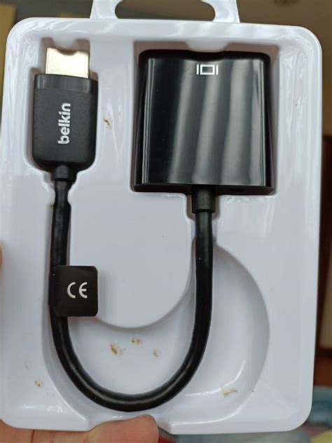 HDMI To VGA Projector Adapter Computers Tech Parts Accessories Cables Adaptors On Carousell