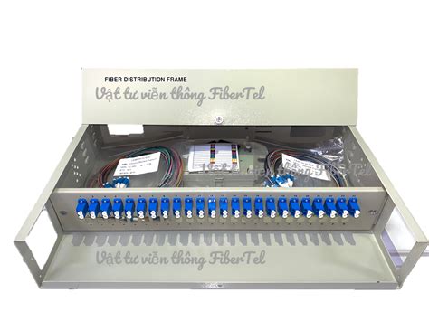 Odf 48fo Indoor Sắt Chuẩn Lc Single Mode Simplex Full Phụ Kiện
