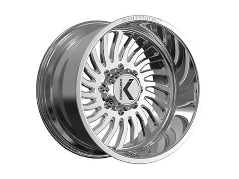 Kg1 Forged Silverado 1500 Abyss Polished 6 Lug Wheel Left Directional