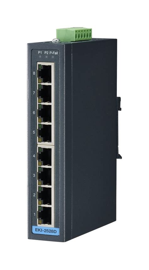 EKI 2528NI Unmanaged Industrial Ethernet Switch Impulse Embedded Limited
