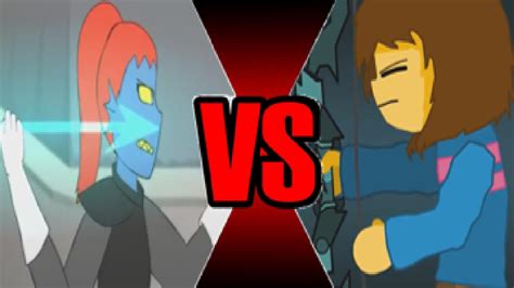 Gt Undyne Vs Megatale Frisk By Geerardorastettymega On Deviantart