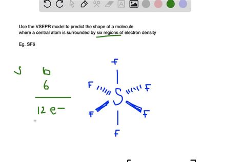 solved use the valence shell electron pair repuls…