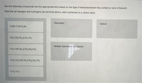 Solved Sort the following molecules by orbital hybridization | Chegg.com
