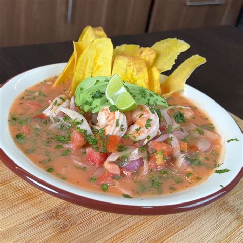 Ceviche De Camarón Ecuatoriano El Mejor Ceviche De Camarón Que