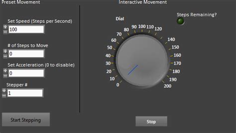 Arduino Example Stepper Motor Example Ni Community