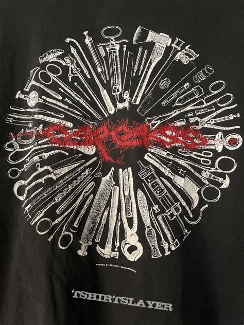 Carcass Heart Work 1993 Tshirtslayer Tshirt And Battlejacket Gallery