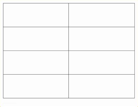 Free Template To Make Flash Cards Of Excel Flashcard Template Flash