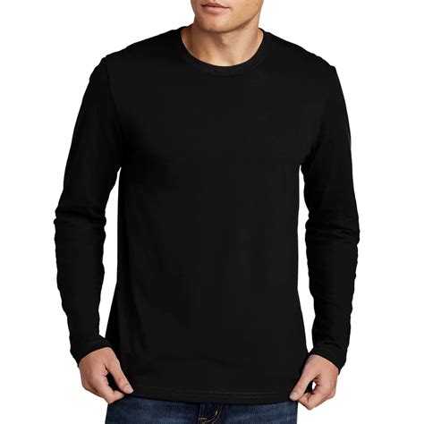 Midweight Soft Fitted Long Sleeve T Shirt Next Level Nl3601 T