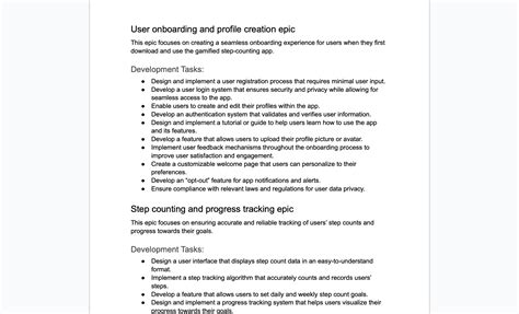 Free Project Epics And Tasks Template And Ai Generator Supercharged