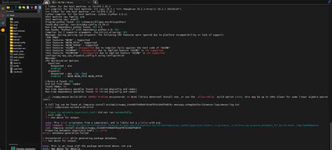Cannot Install Numpy Module Rklippers