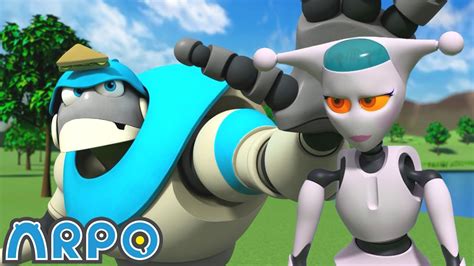 Нужно Делиться Битва Роботов Мультики для детей Робот Арпо Youtube