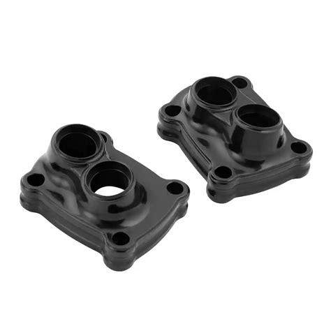 Arlen Ness® 10 Gauge® Lifter Blocks Black Rickrak