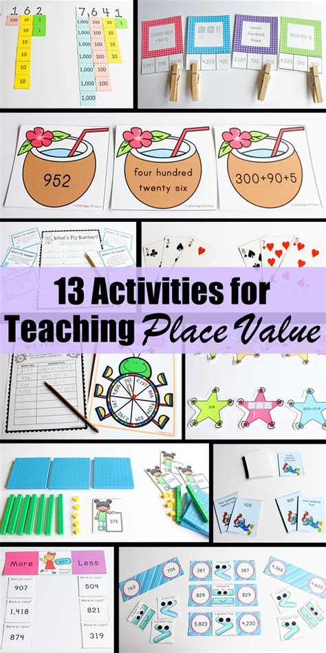 Place Value Unit Second Grade Math Second Grade Math Teaching Place Values Math Place Value
