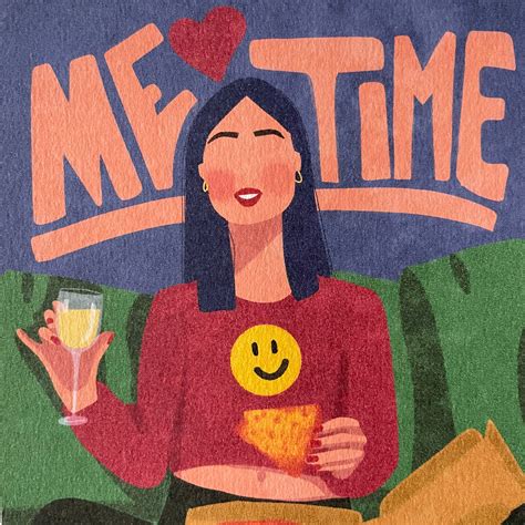 Art Print Me Time Illustration By Raissa Oltmanns Etsy