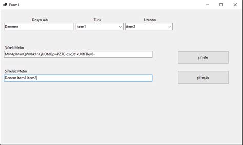 Visual Basic Text Şifreleme Donanımhaber Forum