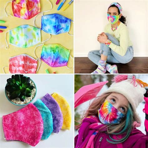 25 Diy Tie Dye Face Mask Patterns Learn Step By Step