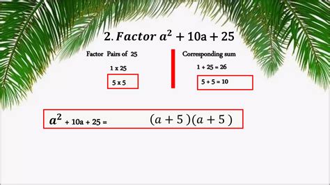 Fatoring Non Perfect Square Trinomial Pptx