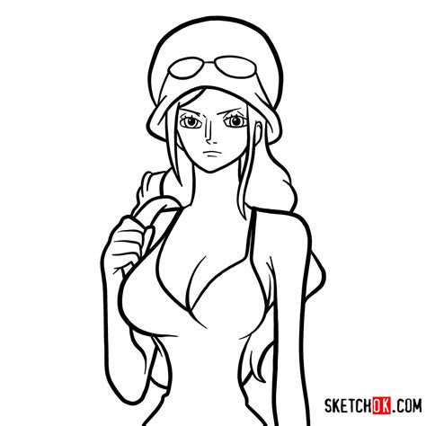 How To Draw Nami One Piece Sketchok Easy Drawing Guides Artofit