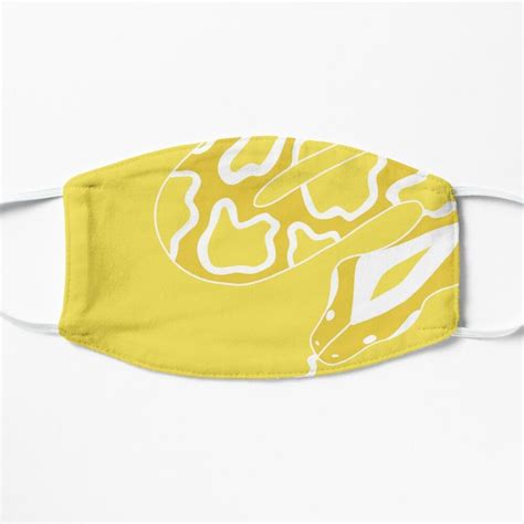 Pantone Illuminating Albino Burmese Python Mask For Sale By Emily