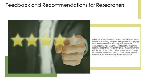 feedback and recommendations for researchers ising model ppt sample st