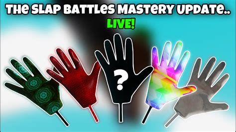 Grinding For EVERY MASTERY In Slap Battles #2 (1/7) | LIVE - YouTube