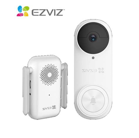 Ezviz Cs Db2 Reliable Battery Powered Wire Less Video Doorbell Kit