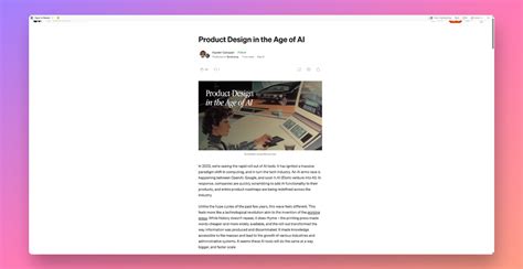 人工智能时代的产品设计 Win 11系统之家